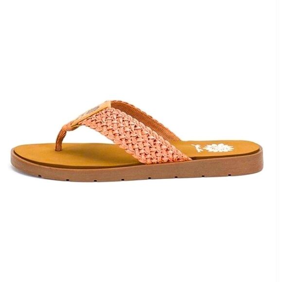 Yellow Box | Shoes | Yellowbox Wovenpinkishred Fida Slidesandal Women ...